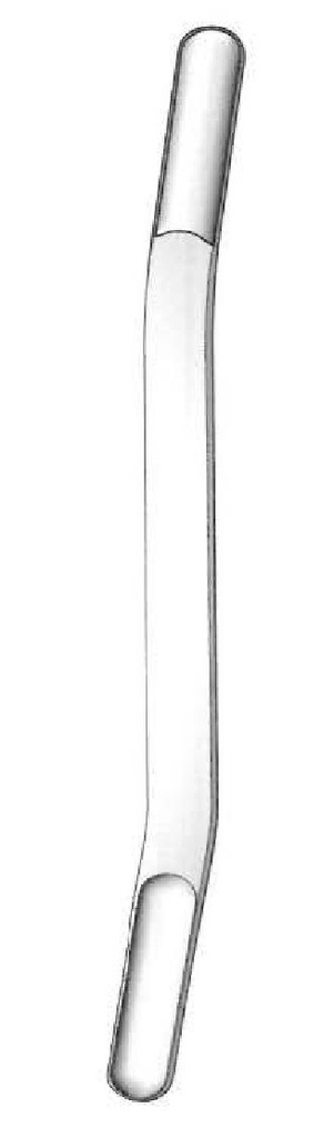 Olivecrona Nerve Root Retractor y Brain Spatula - longitud = 18 cm / 7 ...